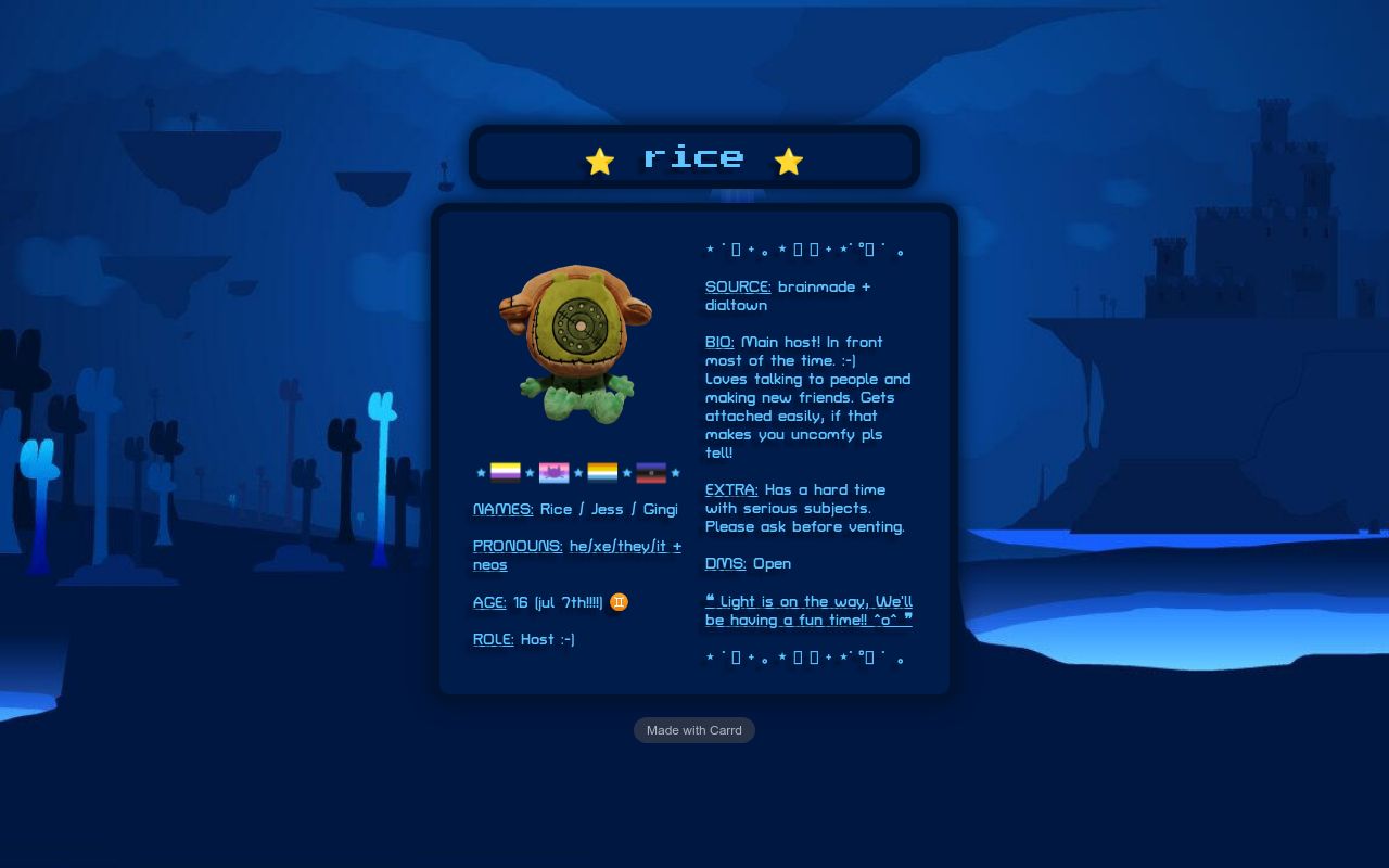 frequent fronters [THE EXIT]